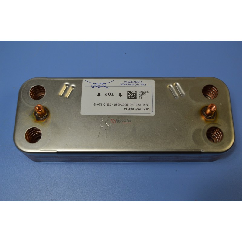 HEAT EXCHANGER PLATES THERMOR LOGIC MICRO 161124