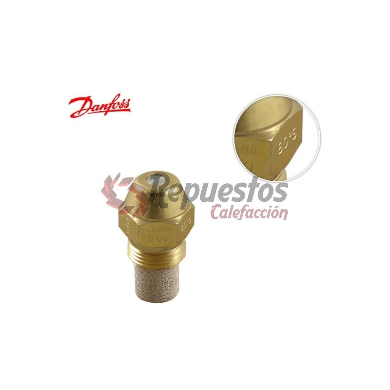 0,60 G 80ºS BOQUILHA / INJECTOR PARA QUEIMADOR DANFOSS 2432050