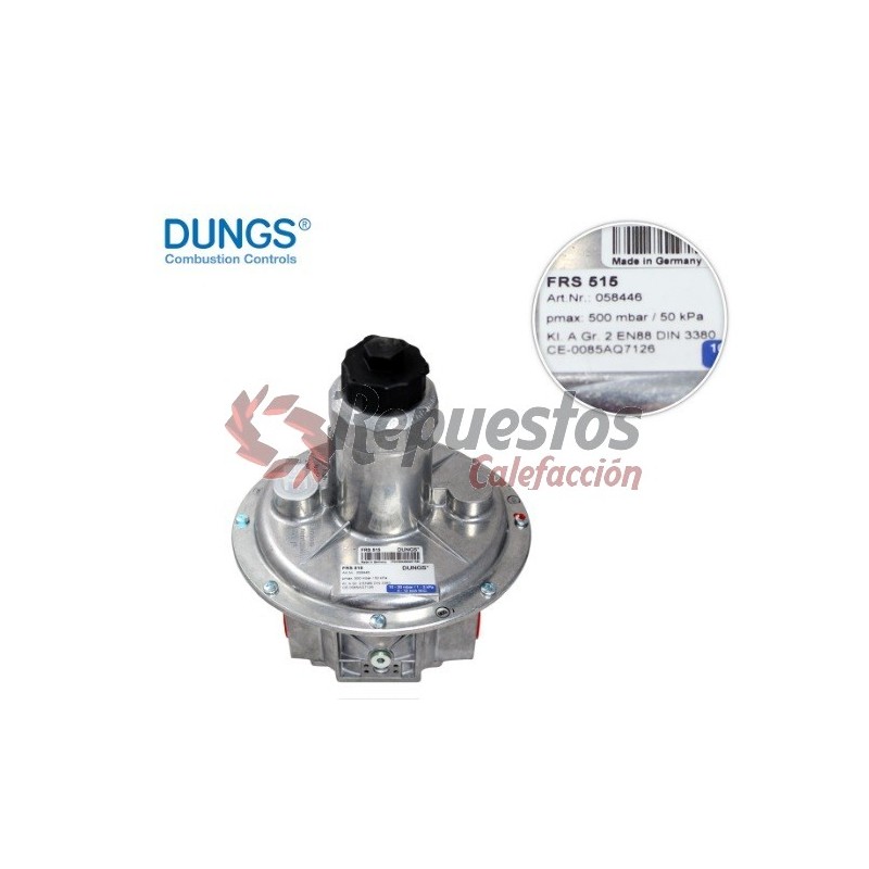 FRS 515 1"1/2 MAX.500mbar. REGULADOR DUNGS 058446