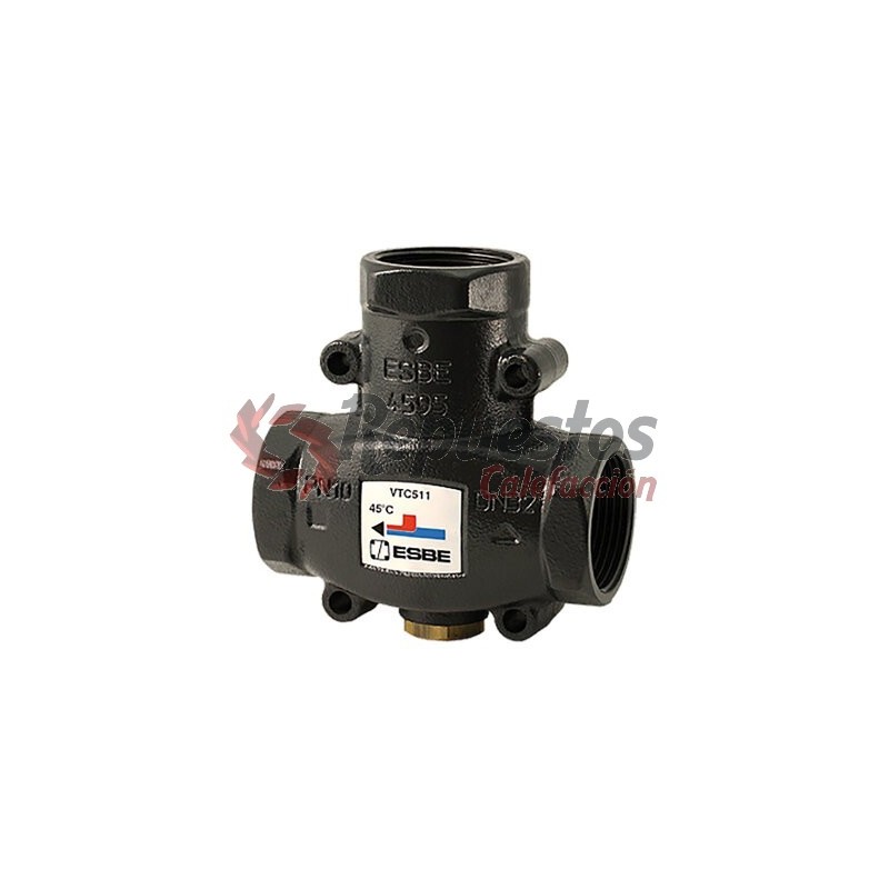 VALVULA ESBE DE CARGA PARA CALDERAS DE BIOMASA 3 VIAS DN 1" VTC511 ...