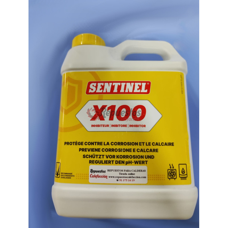 LIMPIADOR CIRCUITOS CALDERAS SENTINEL X100 1 LITRO