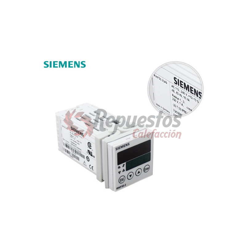 RWF 50.20A9 REGULADOR CENTRALITA SIEMENS