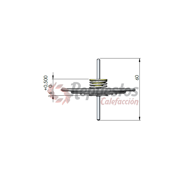 MEMBRANA ROCA GO 50/GTI 190001423