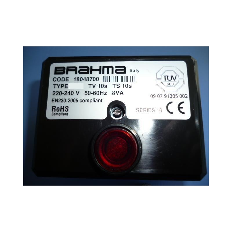 CONTROL BOX BRAHMA CODE 18048700 GR1 S10 TV10 TS10